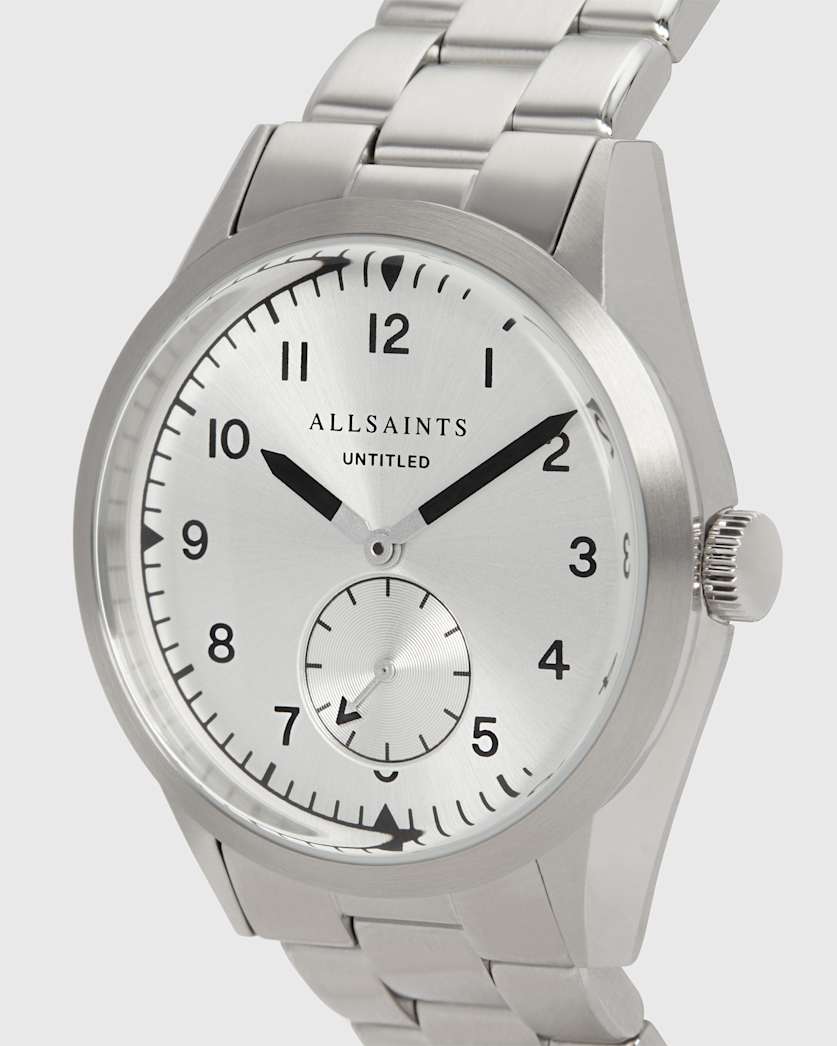 Untitled VI Stainless Steel Watch Silver | ALLSAINTS US